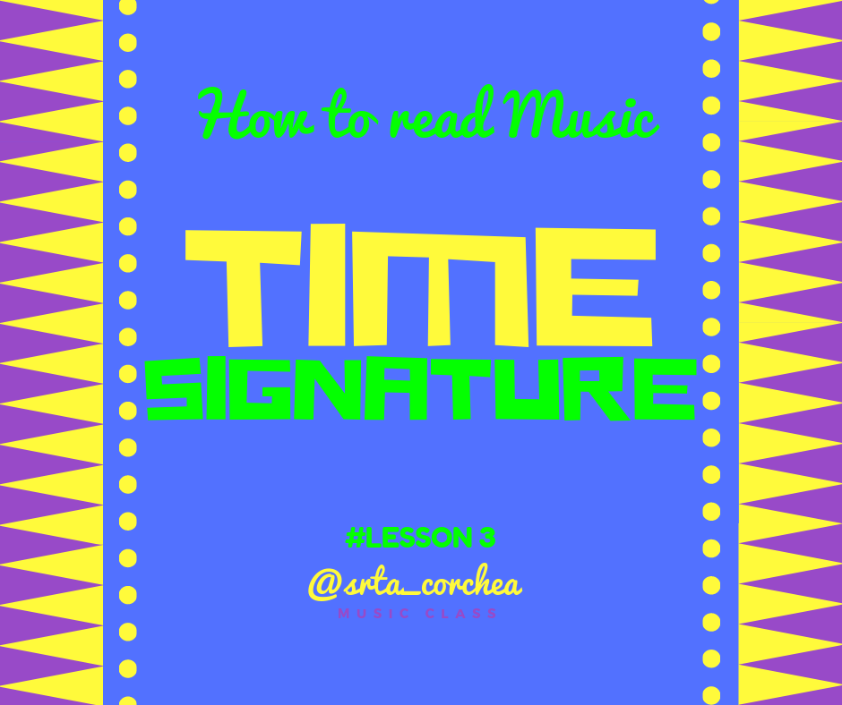 UNIT 5: How to read Music, Lesson 3. Time Signature and Tempo. - Music ...