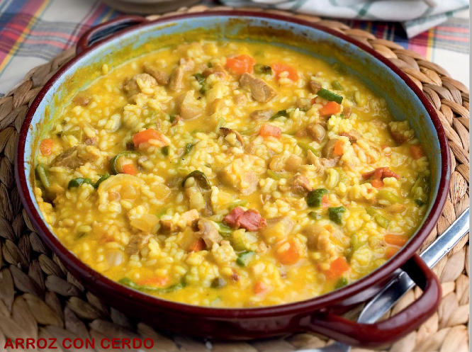 arroz con cerdo