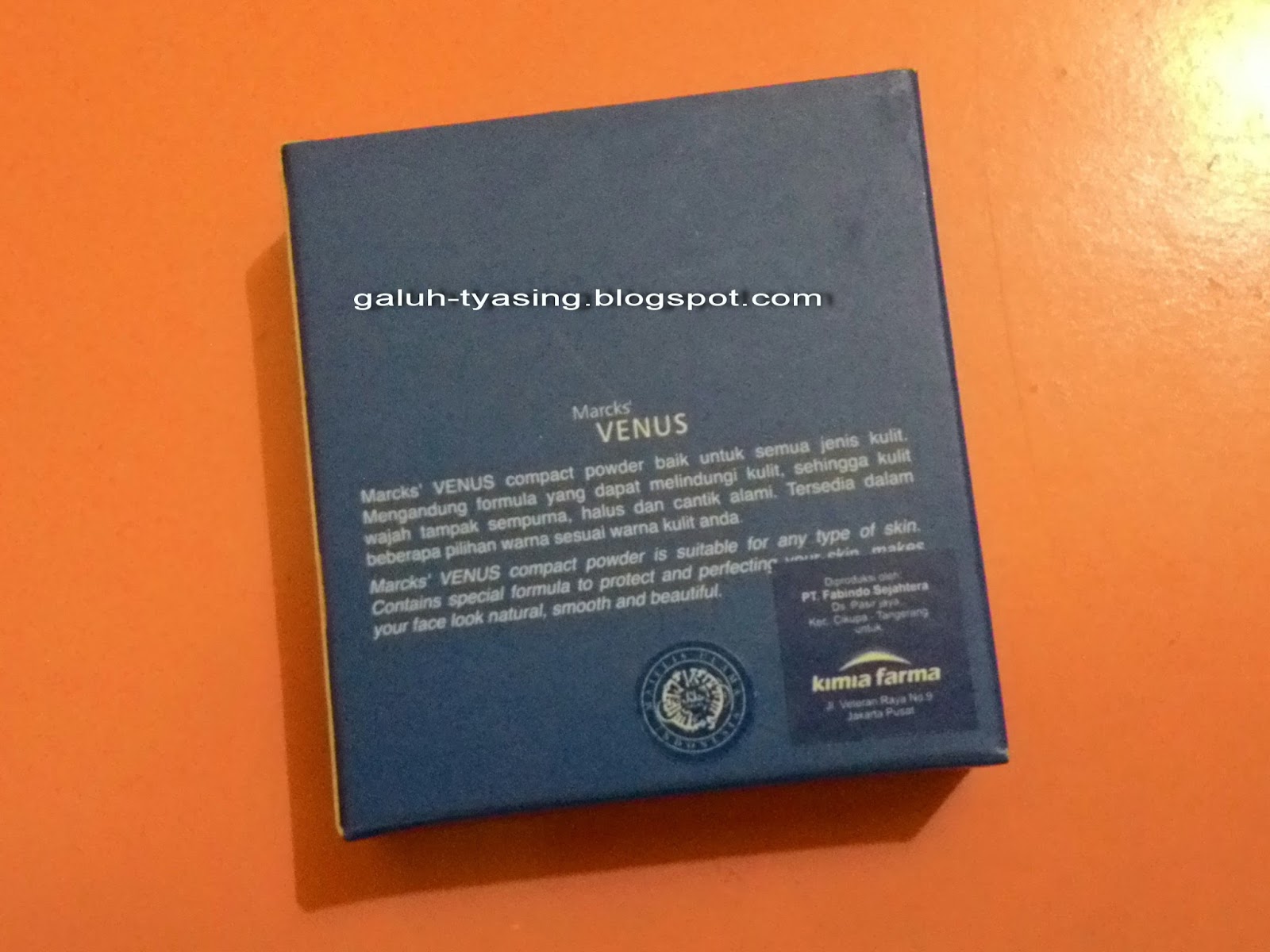 REVIEW : Marcks Venus Compact Powder - Scratch of My Life