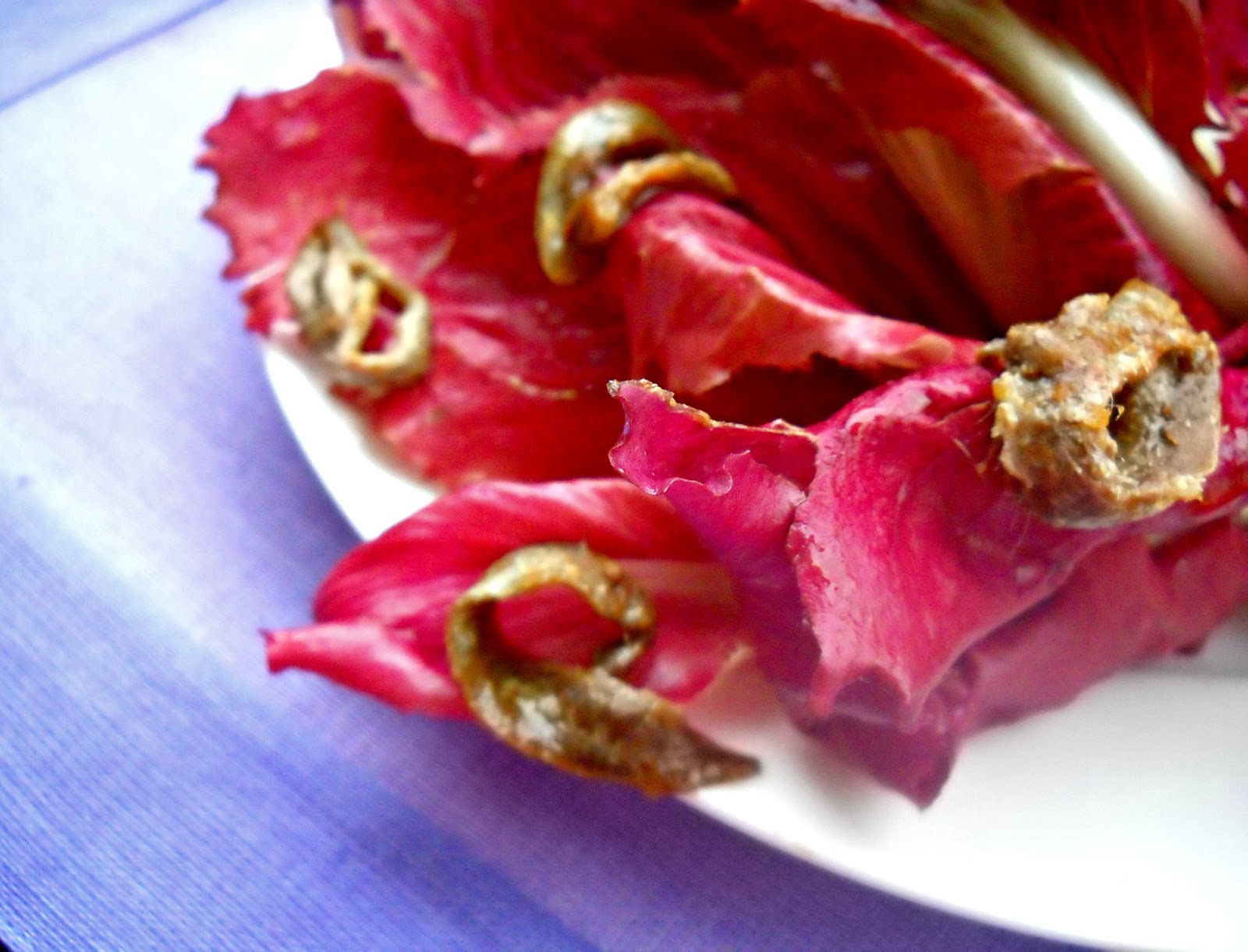 Ricette Barbare: Rosa di Gorizia alle alici in salsa piccante