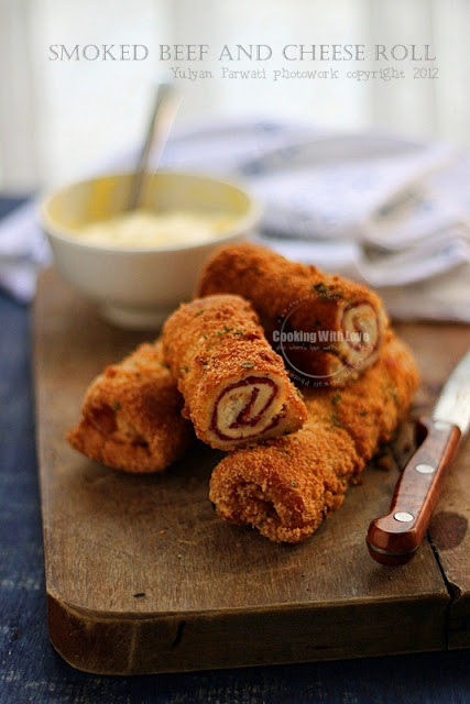 Cooking With Love: Smoked Beef And Cheese Roll