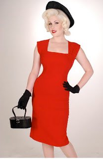 Porcelina's World: Ten Vintage Repro Red Dresses