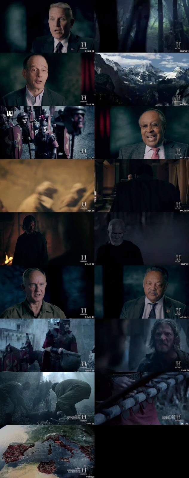 Barbarians Rising Part 1 Resistance (2016) 275MB 480P HDTV Dual Audio ...