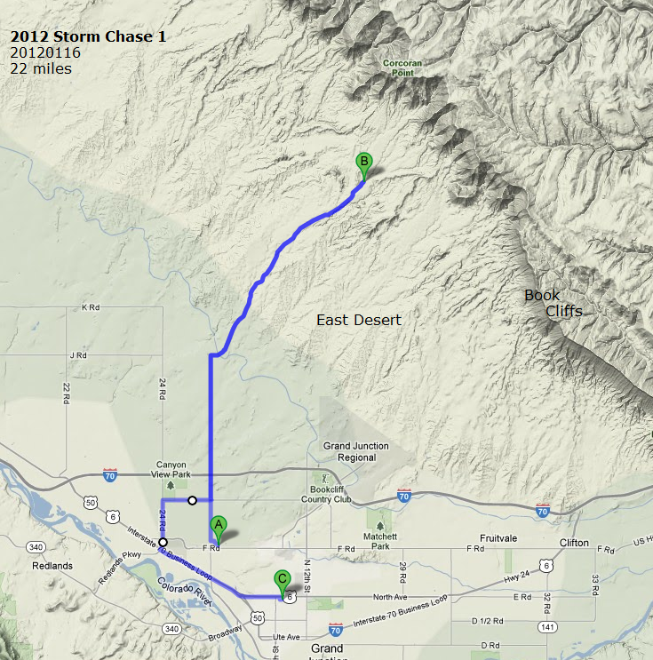ALWAYS CHASING / BIG SKY CONVECTION BLOG: 2012 Storm Chase 1 - January ...