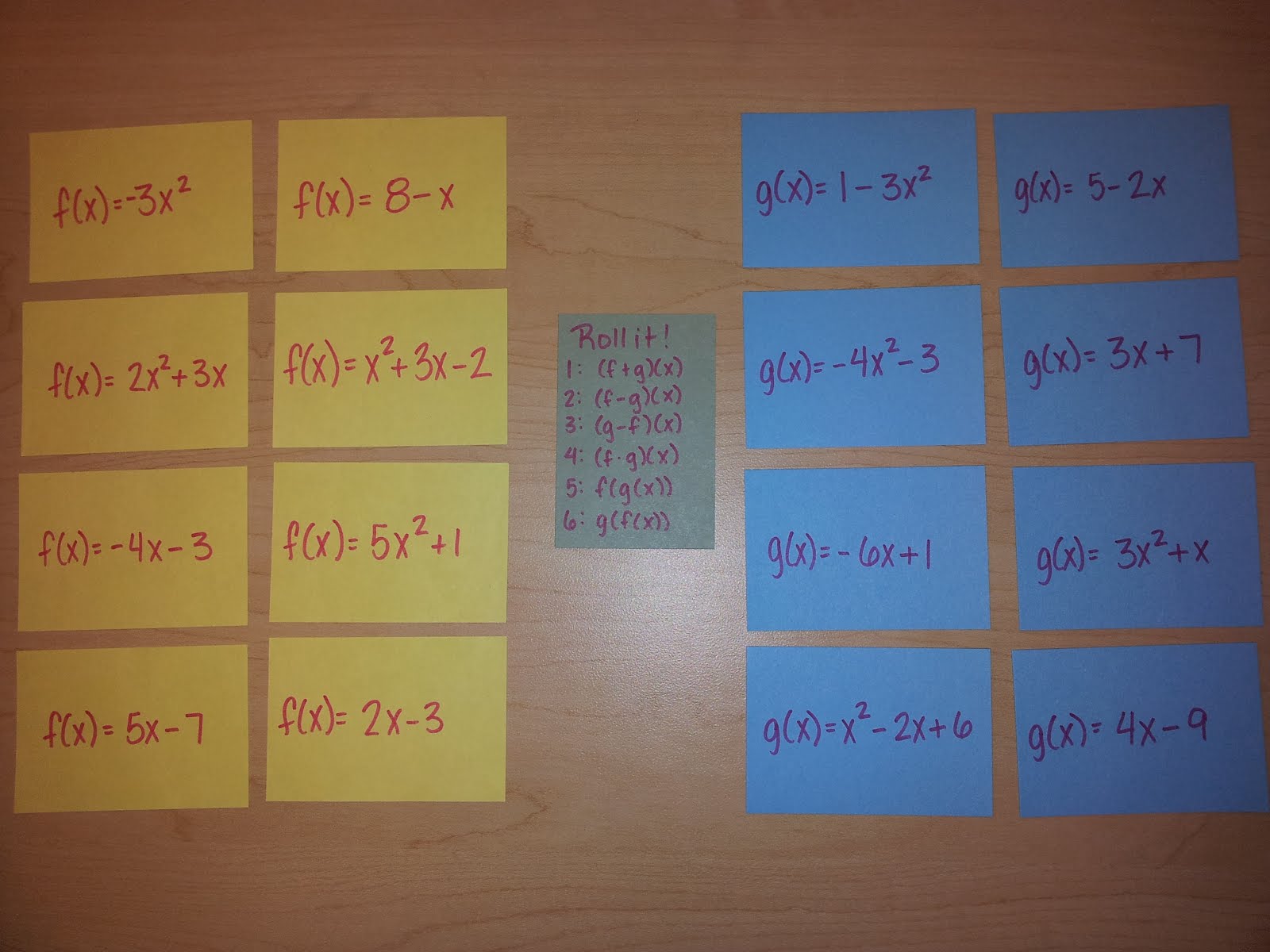 Teaching Statistics: Made4Math - Function Operations