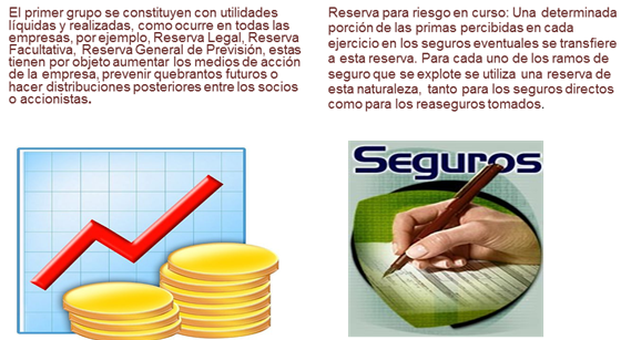 .: CALCULO RESERVAS Y PROVISIONES