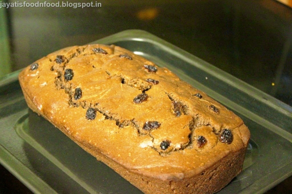 Jayati's Food Journey - Enjoy!!!: Choco Raisin Cake