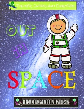 Kindergarten Kiosk: Space Thematic Unit, Guided Readers, & Writing Task ...