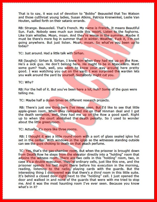 The Tate-LaBianca Homicide Research Blog