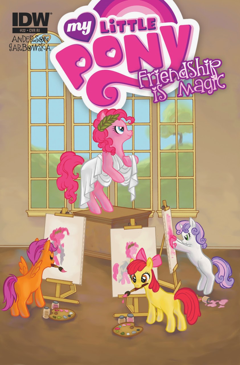 Simplemente My Little Pony: ¡Cover de los cómics #22 de My Little Pony!