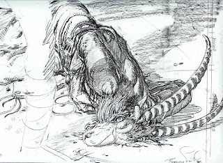 Cap'n's Comics: The Ram and The Peacock by Barry Smith