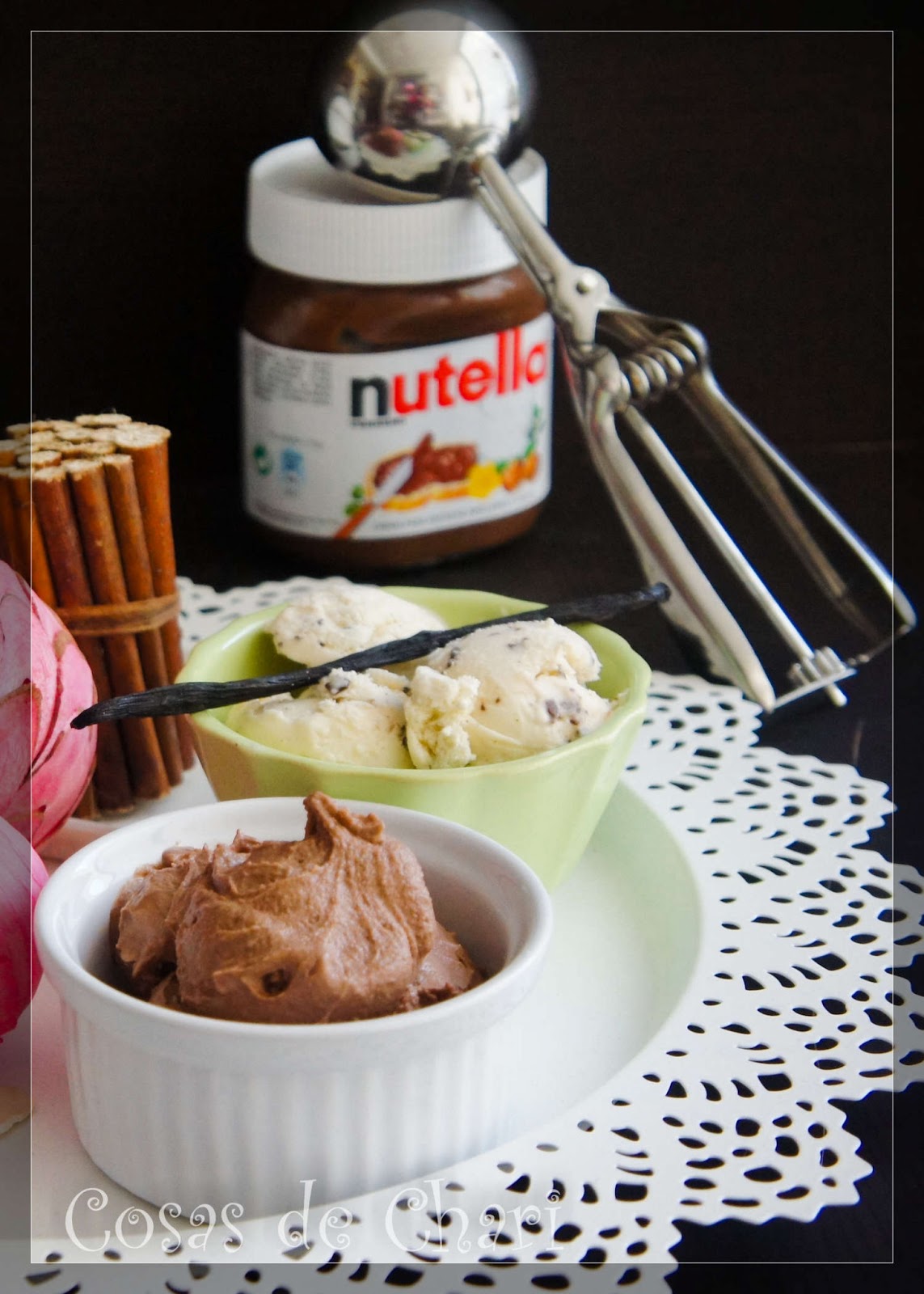 Cosas de Chari: Helado de Nutella