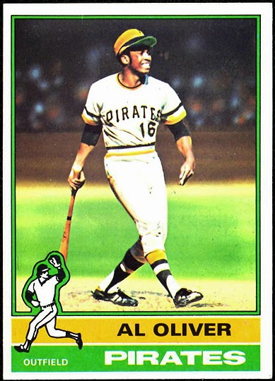 WHEN TOPPS HAD (BASE)BALLS!: A PIECE OF ART: 1976 TOPPS AL OLIVER (#620)