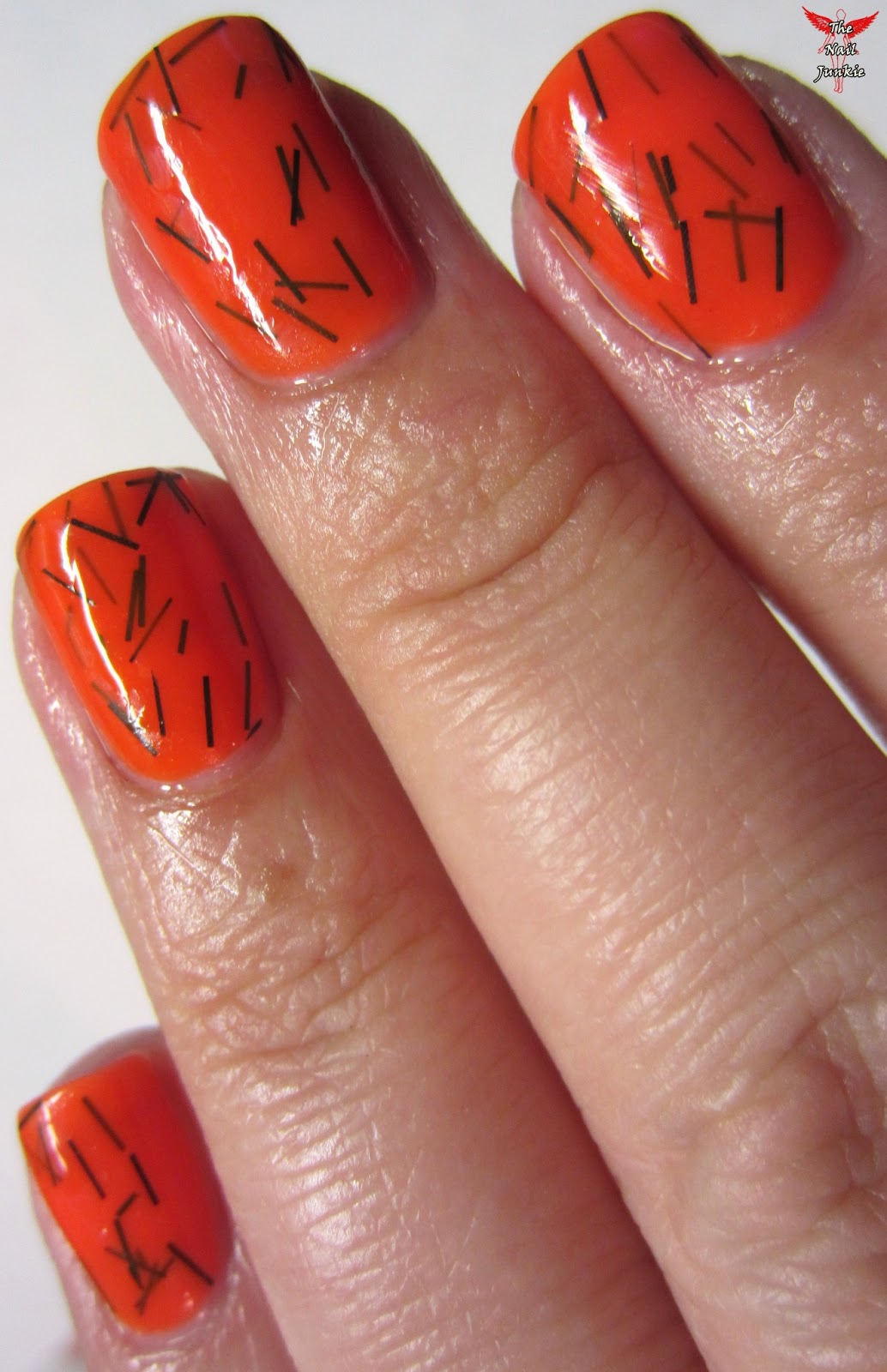 The Nail Junkie: NAIL ART: My "Tiger" Polish + Tiger Paws