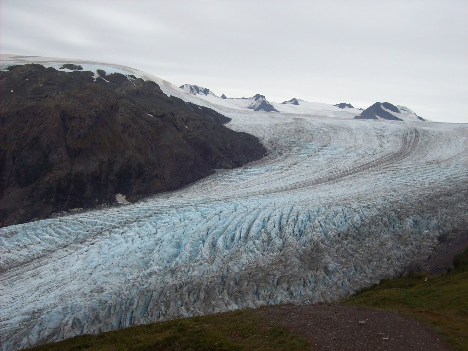Have Book, Will Travel: Exit Glacier and Harding Icefield in Seward, Alaska