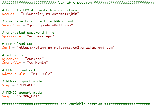 More to life...: FDMEE – Load rules driven by substitution variables