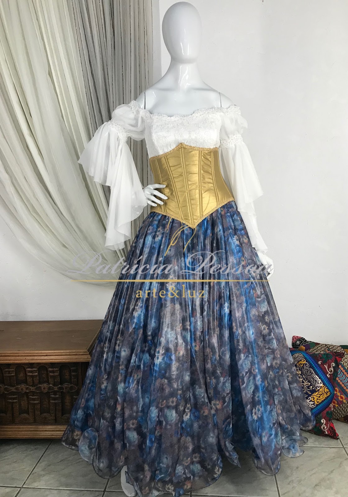 Atelier Patricia Pessoa: Roupa Cigana - (cód.03070)
