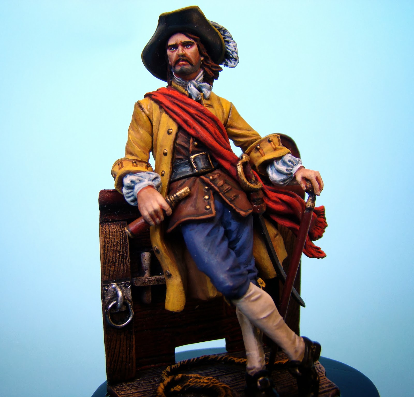 MY mini WORLD: 213. CAPTAIN W. KIDD - 1689 (KIT: ANDREA MINIATURES ...