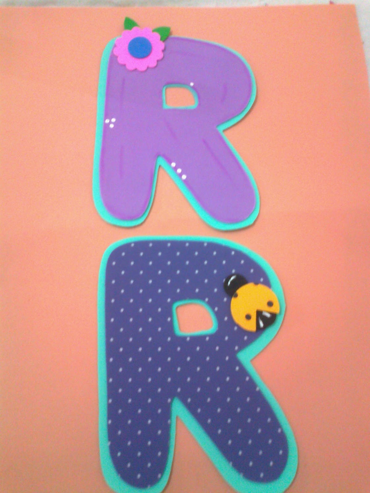 Lena Arts Artesanato: Letras para painel