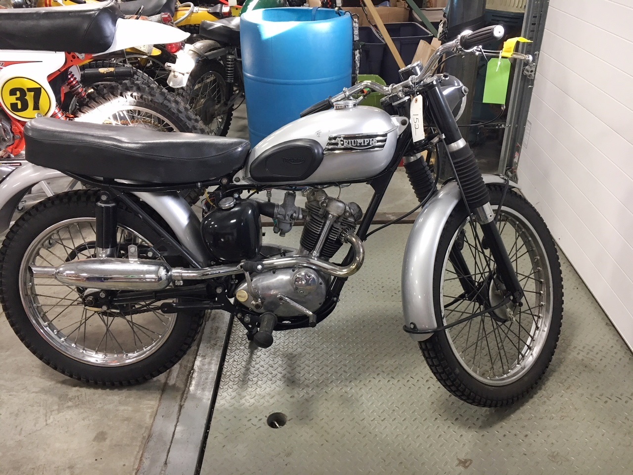 66 Auto Color: 1966 Triumph Tiger Cub 200 Sports Model Restoration