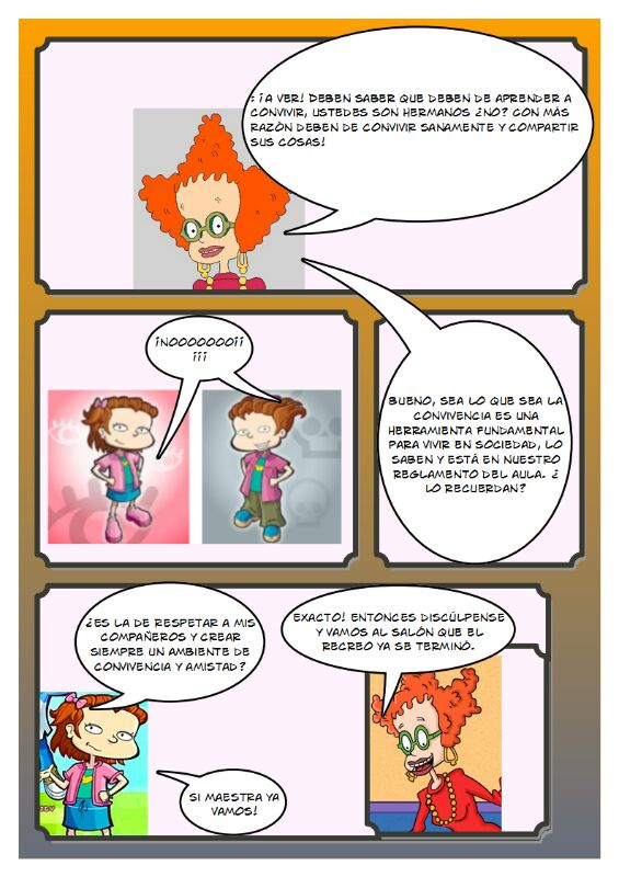 La enseñanza del Español I: Comic Las clases y los materiales de ...