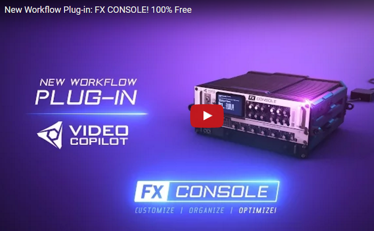 Malik-VFX (Visual effects): FX Console From VideoCopilot / Access FX ...