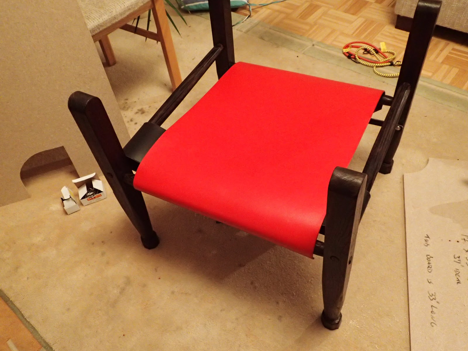 Toolerable: Constructing the Satan Santa Pope Chair - Part VI - Leather