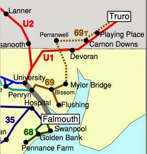 Public Transport Experience: Seaton to Falmouth by Train (& Bus)