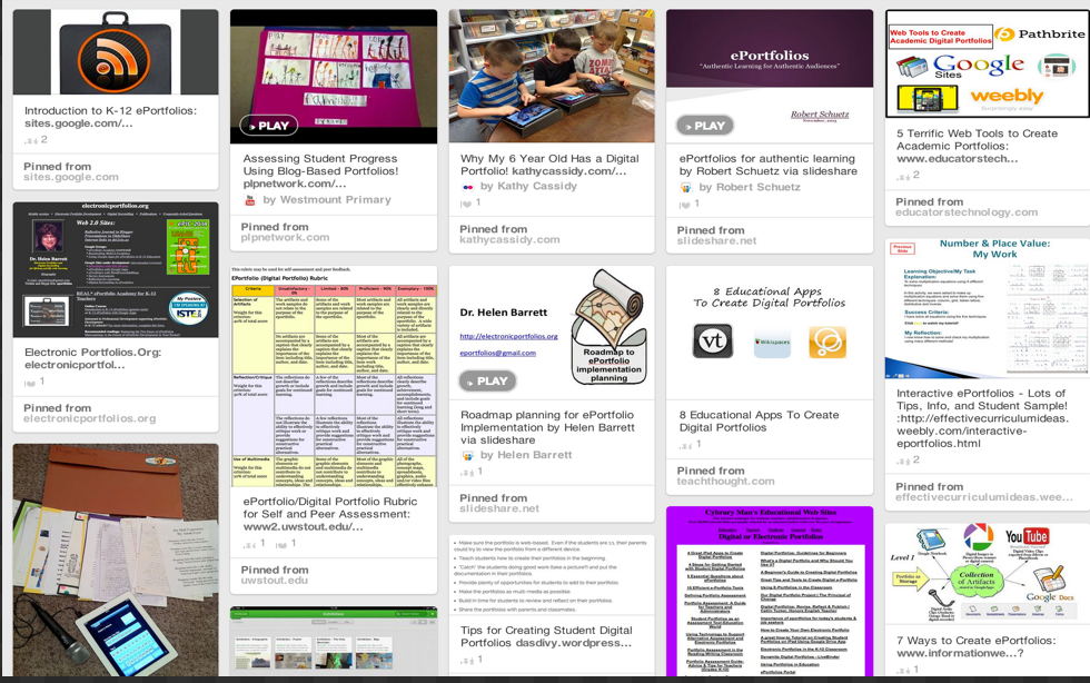 Great ePortfolio Resources for Teachers ~ Educational Technology