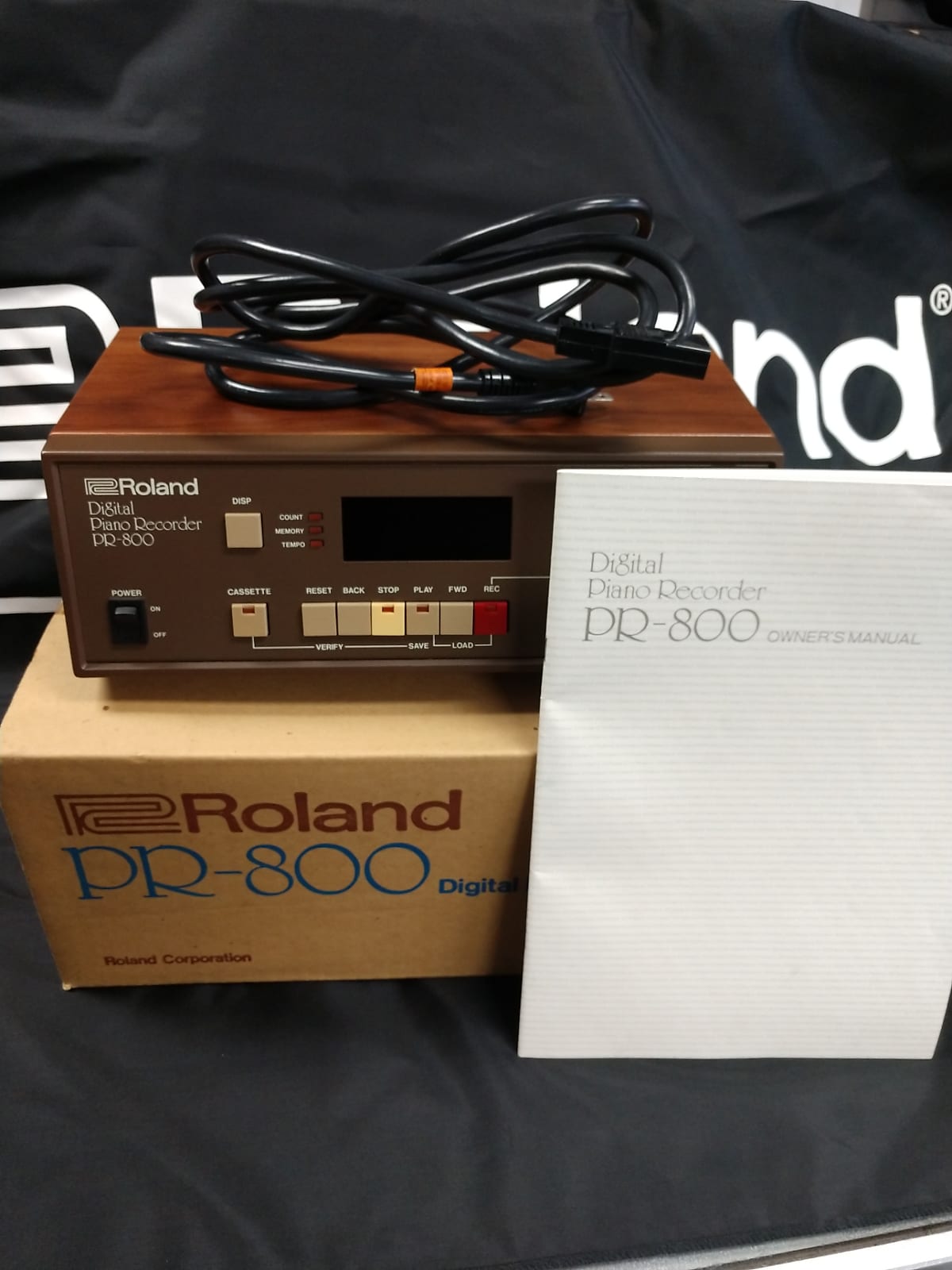 MATRIXSYNTH: Roland PR-800 Digital Piano Recorder SN 363070 w/ Original Box