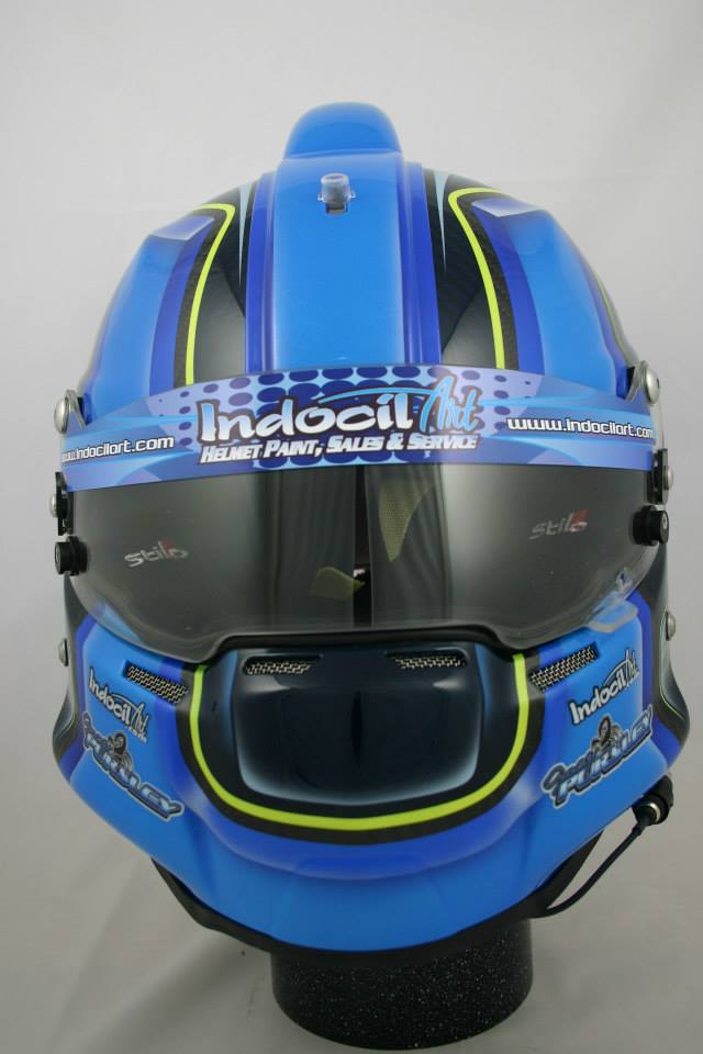 Racing Helmets Garage: Stilo ST4 G.Pursley 2013 by Indocil Art