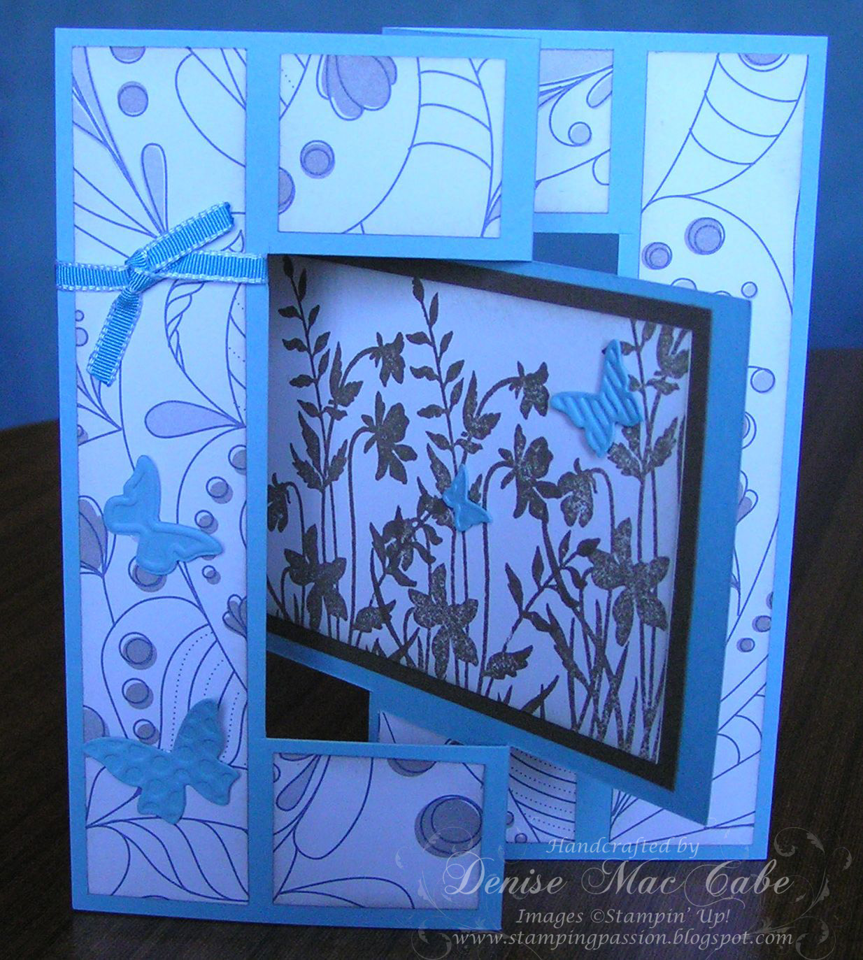 Stamping Passion: Swing Flip Flop Card