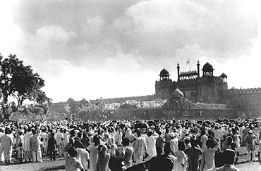 Rare Photos Of India's First Independence Day August 15, 1947