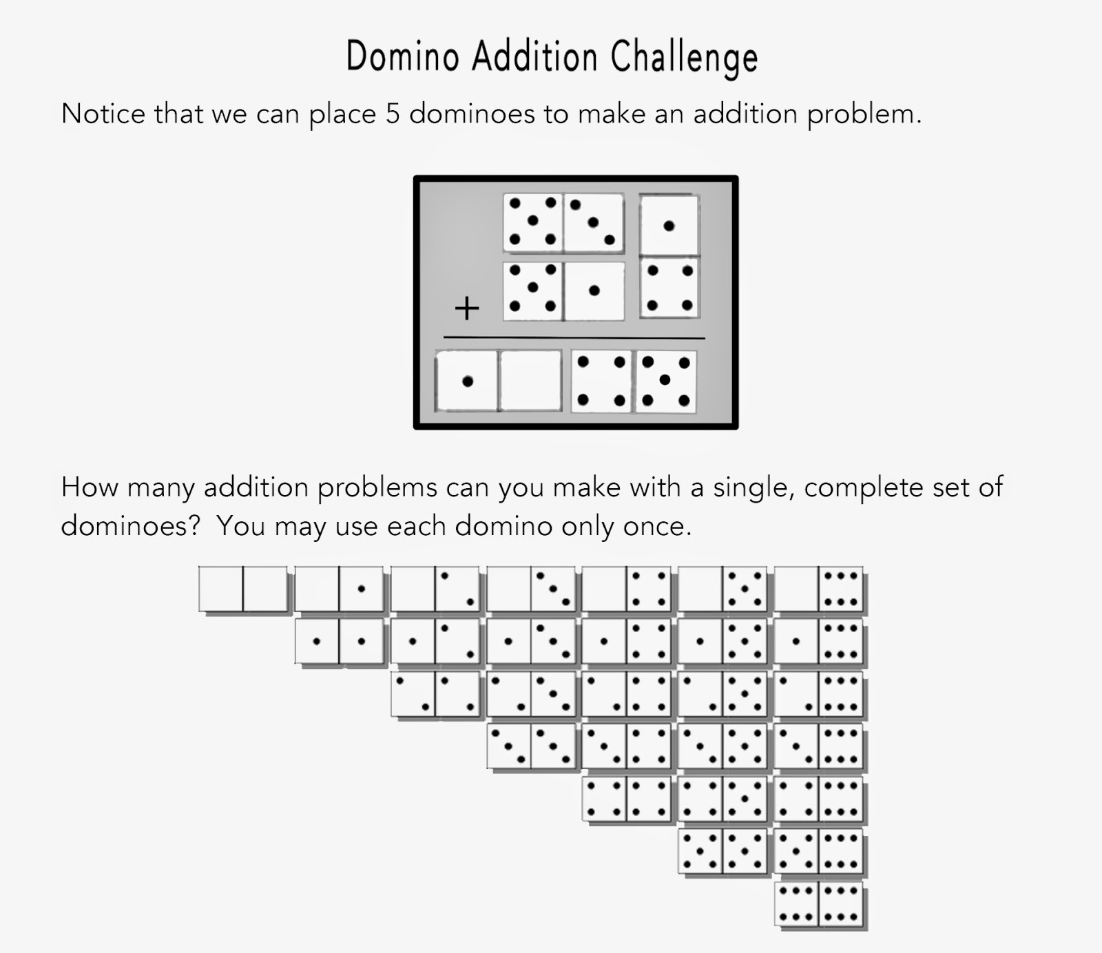 1001 Math Problems: other arithmetic puzzles