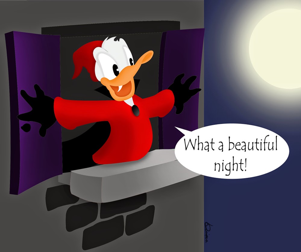 nevrotik bakıs: Vampire Donald Duck