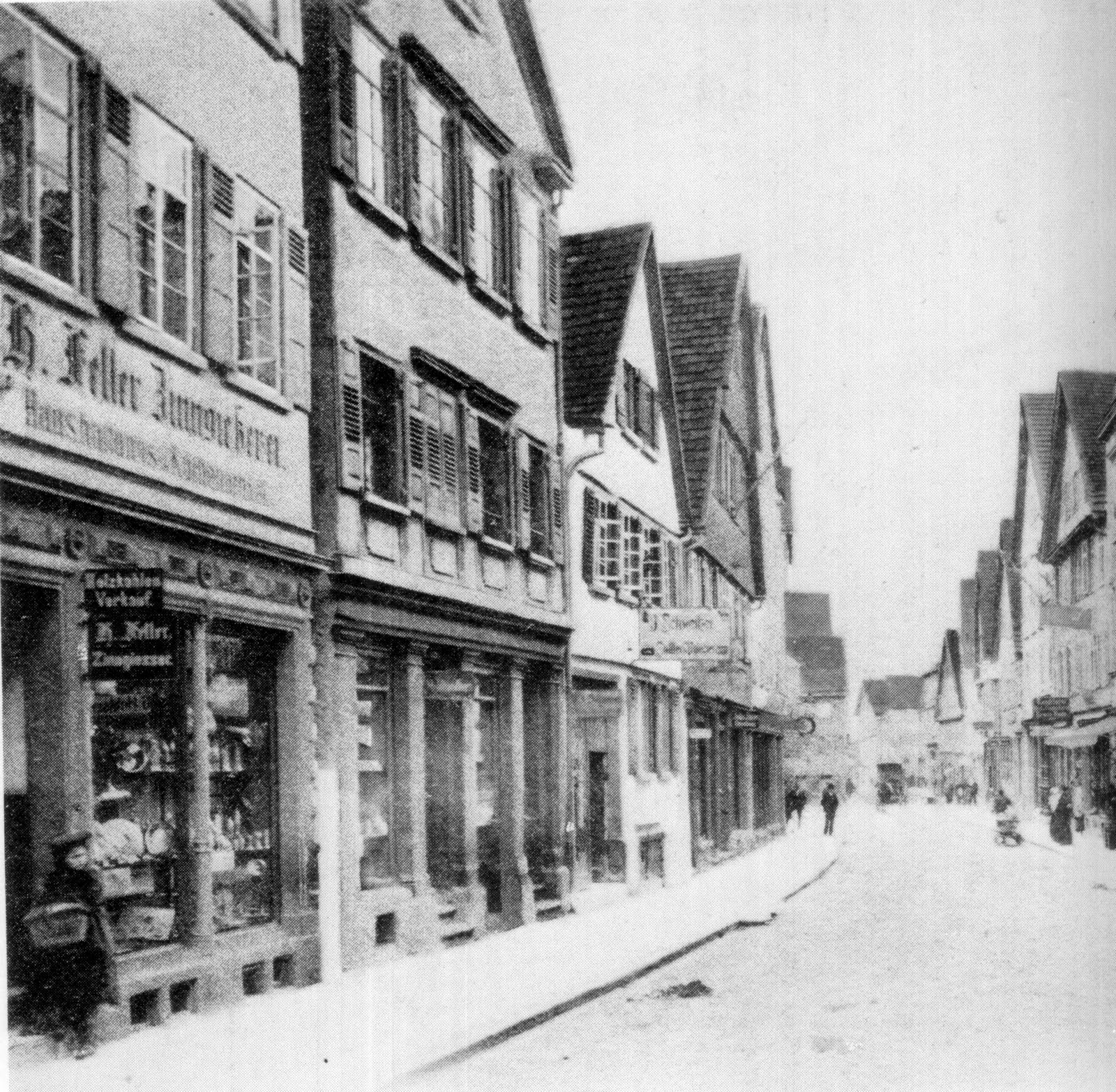 BILDERTANZ: Vor 100 Jahren in der Wilhelmstraße