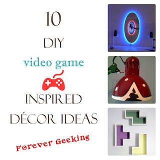 Forever Geeking: DIY video game inspired room decor