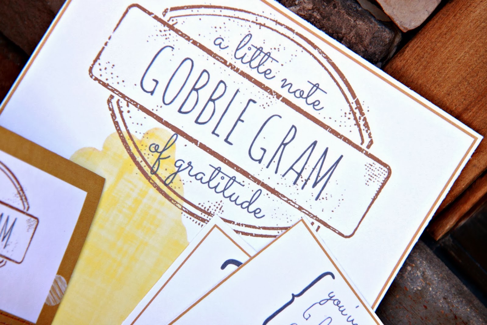 Larissa Another Day: A Gobble Gram: Share the Thanks Not the Germs
