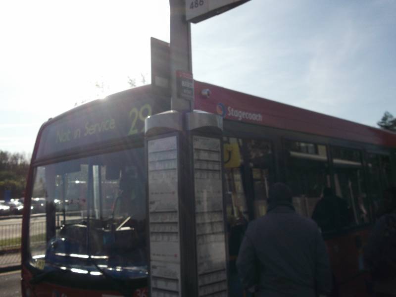 London buses one bus at a time: the return: The Number 291 Route