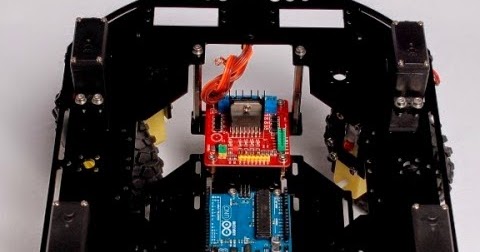 Andromina robot V.2.0: Robot 4WD y sus movimientos. Robot Andromina ...