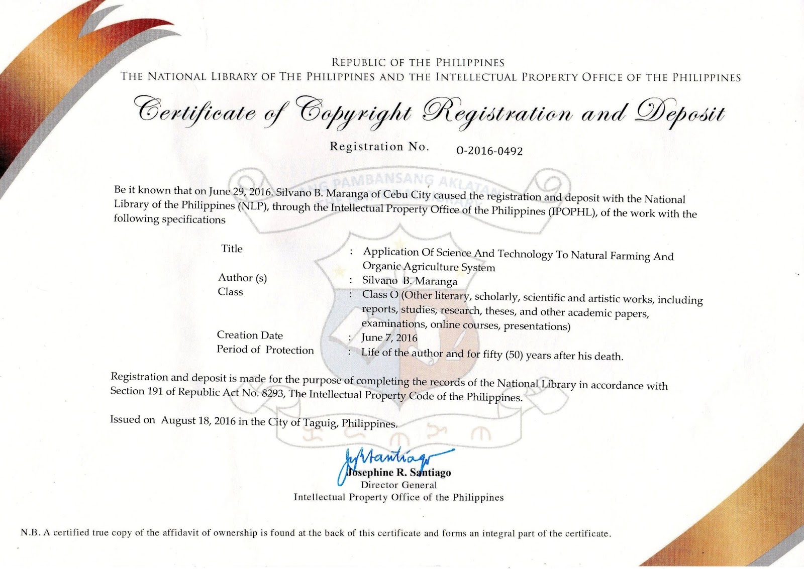 JOURNEY IN SHARING INTELLECTUAL PROPERTY: communications for dost davao ...