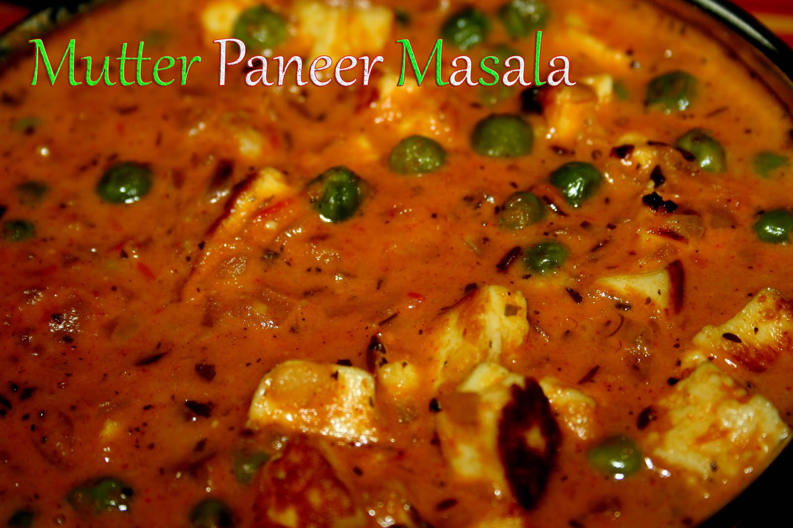 CooknDine....: Mutter Paneer Masala