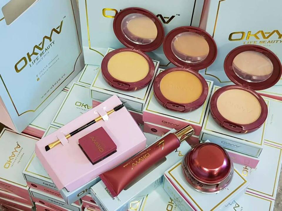 Produk Kecantikan dan Kesihatan Original: OKAYA FOUNDATION CREAM TO POWDER