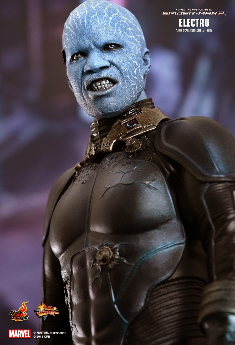 toyhaven: Preview Hot Toys 1/6 scale Jamie Foxx Electro Collectible ...