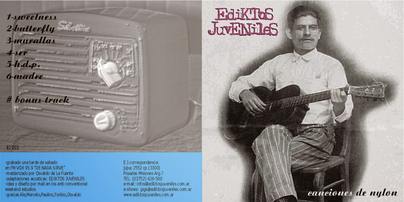 ROCK-MISIONERO: EDIKTOS JUVENILES Canciones de Nylon