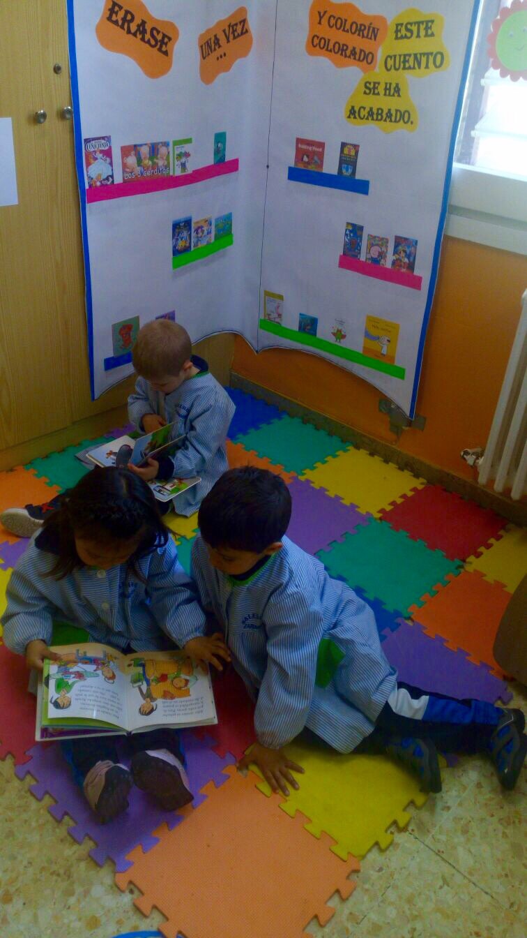 EL RINCÓN DE LECTURA de 1º de INFANTIL ~ MAIN Zaragoza