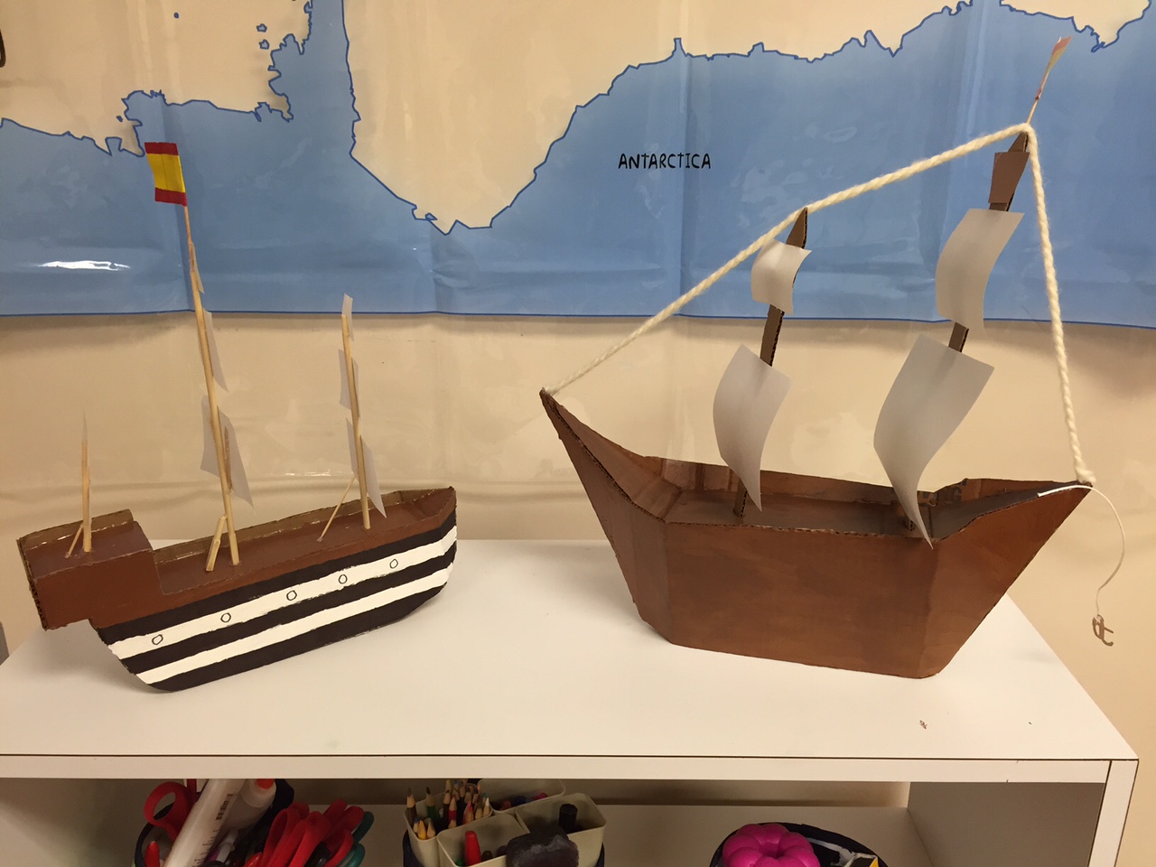 Mrs. Smith's Classes...: The Explorer and His Ship Project...