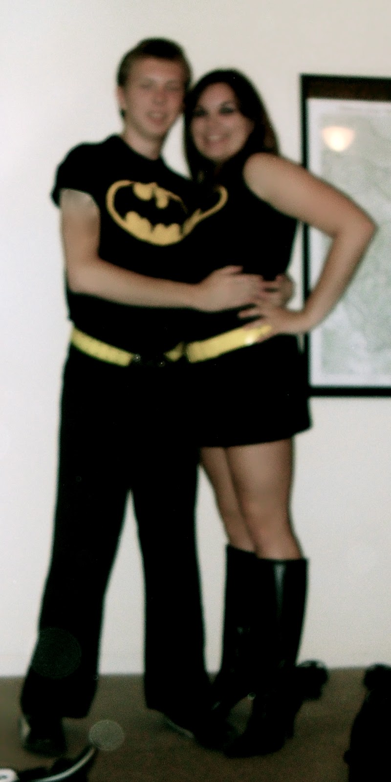 Rants Of A Quirky Girl Diy Batmanbatgirl Costume