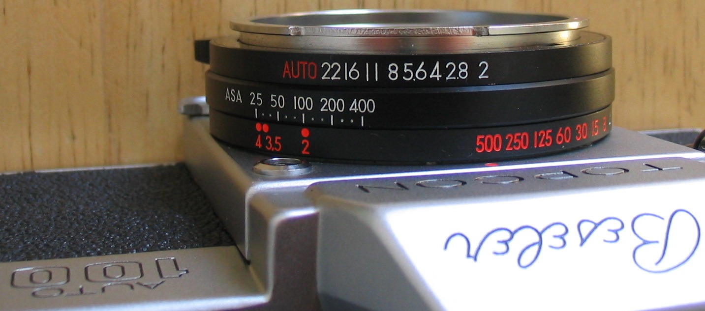 The Chens: The User’s Review: The "Wink Mirror" Topcon Uni/Hanimex ...