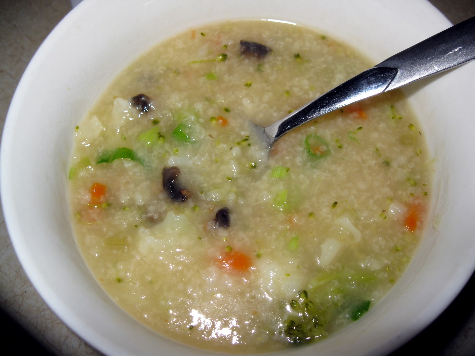 Kari Cooks: Vegetable Congee